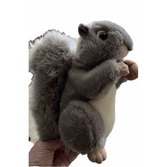 Aurora | Toys | Aurora Miyoni Grey Squirrel Plush Realistic With Nut ...